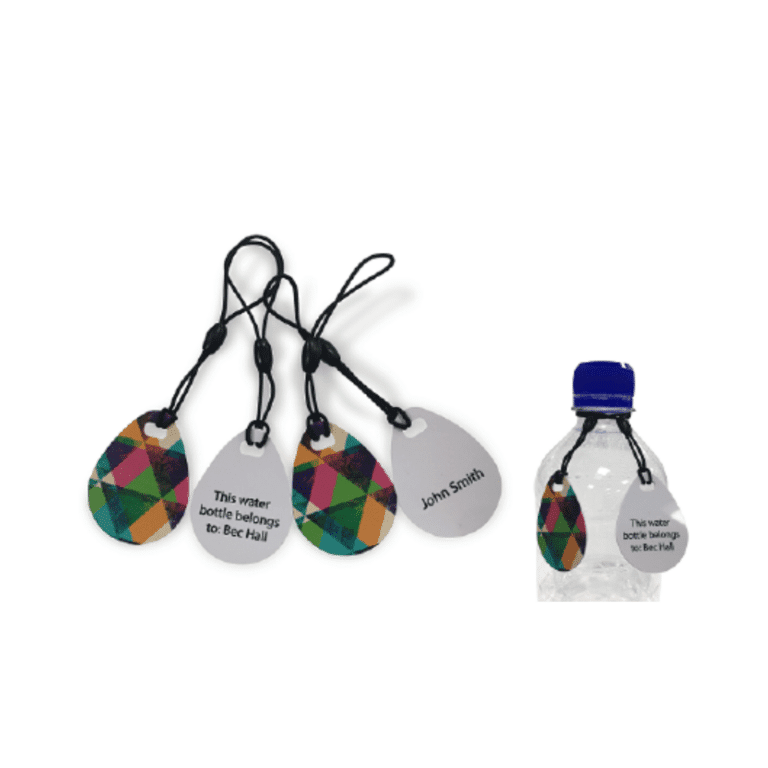 PET Plastic Name Tags in Australia | Heavy-Duty Pocketless